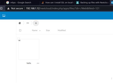 Nextcloud With A Php Server ℹ️ Support Nextcloud Community