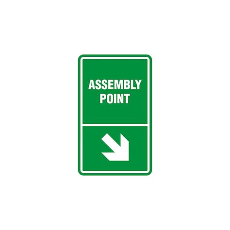 Assembly Point Sign Vectors And Illustrations For Free Download Freepik