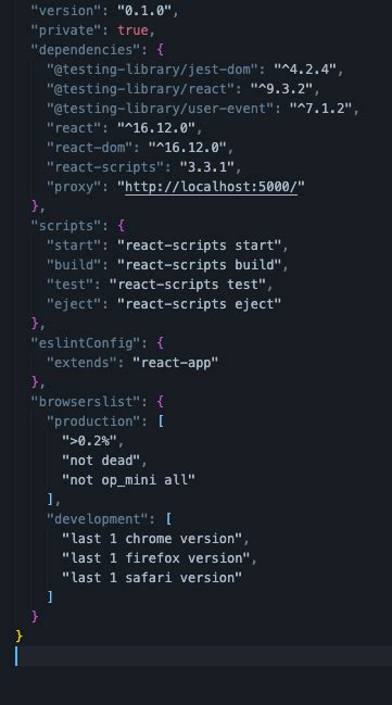 setting proxy in package json for react not working the freecodecamp