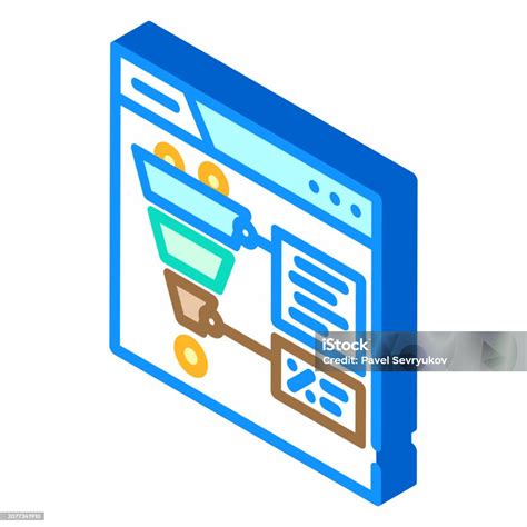 전환율 Seo Isometric 아이콘 벡터 일러스트 레이 션 0명에 대한 스톡 벡터 아트 및 기타 이미지 0명 교육