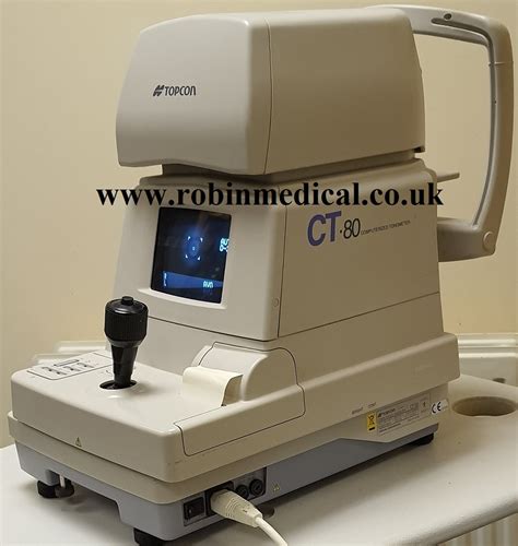 Topcon Ct 80 Tonometer Robin Medical Ltd