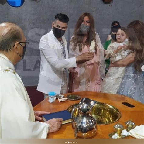 As Celebr Marlene Favela El Bautizo De Su Hija Bella Infobae