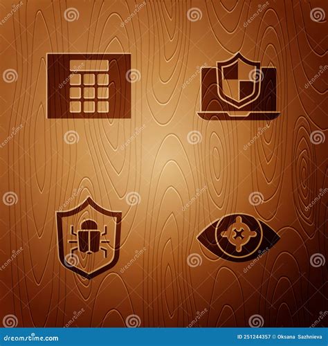 Set Eye Scan Password Protection System Bug And Laptop Protected With