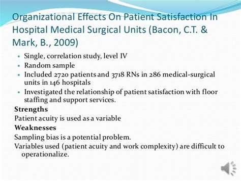 Patient Acuity