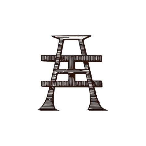 Premium Vector Step Ladder