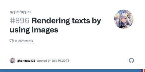 Rendering Texts By Using Images · Issue 896 · Pygletpyglet · Github