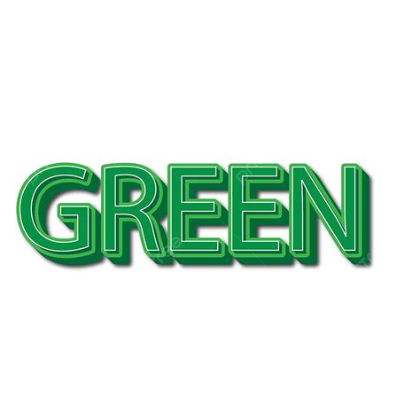 투명 배경으로 녹색 벡터 텍스트 효과 벡터 디자인 타이포그래피 Png 일러스트 및 벡터 에 대한 무료 다운로드 Pngtree