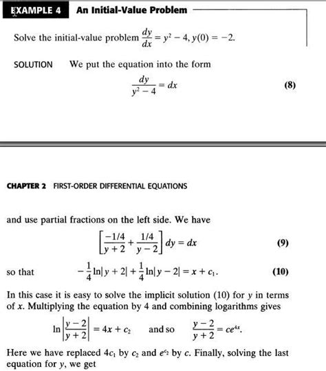 losing solution while solving differential equation etc electronics