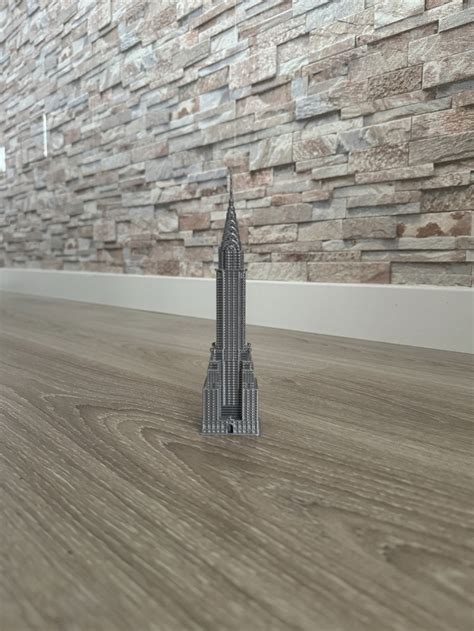 Chrysler Building 3d Printed Pla 7 Inch Printoutbox