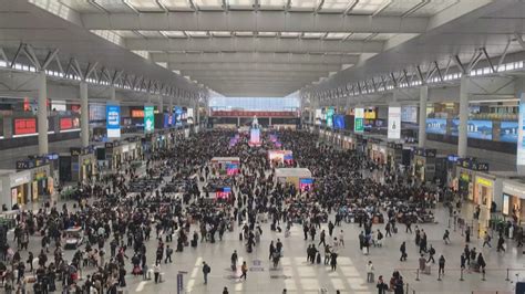 內地加強陸空交通應付清明假返回人流 全國鐵路預計發送旅客2000萬人次 Now 新聞