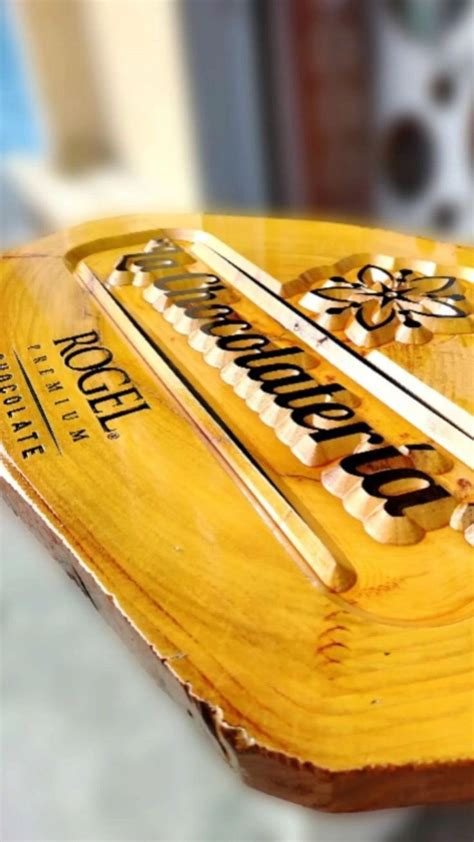Tipos De Rótulos Y Letreros De Madera Rustic Wood Signs Small Wood