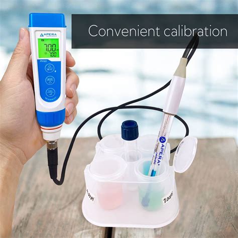 Ph60 Sa Handheld Ph Meter Tester Kit For Strong Alkaline Or High Salinity Water Solutions With