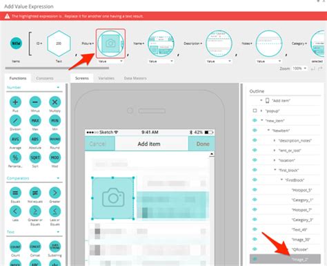 Can T Add Images From Outline To Datamaster Can T Modify Only Specific Datamaster Fields