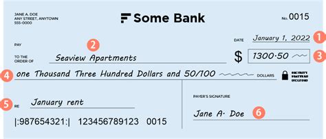 How To Write A Check Step By Step Instructions Examples