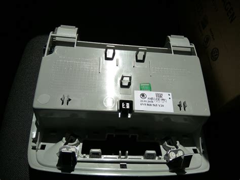 Очёчник вместо заглушки под Эра глонасс на рапид 6v0868565y20 — Skoda ...