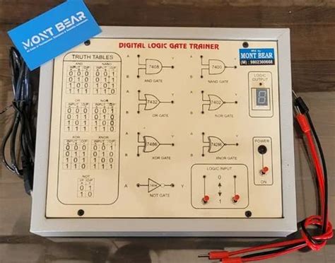 Digital Logic Gates Trainer Kit At ₹ 1999 Piece डिजिटल इलेक्ट्रॉनिक्स ट्रेनर किट In Ambala