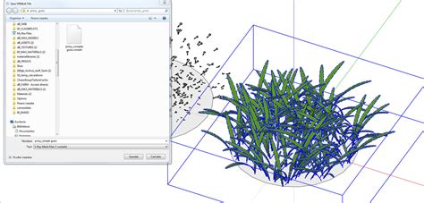 SketchUP V Ray Proxy Grass D Architectural Visualization Rendering Blog