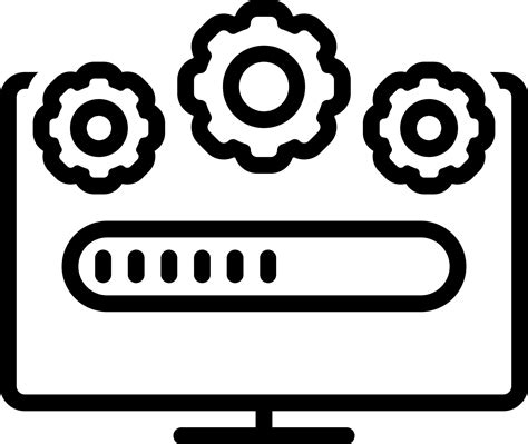 Line Icon For System Vector Art At Vecteezy