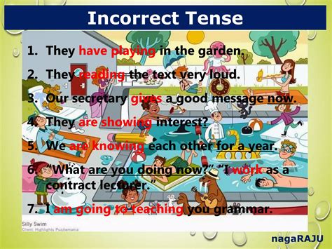 Common Errors With Verbs Pptx