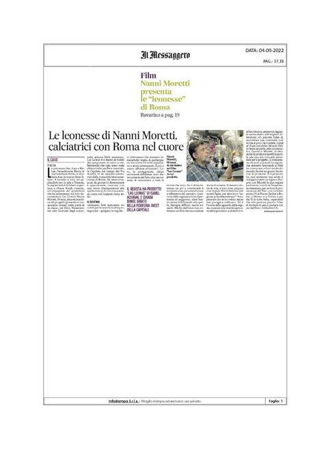 Las Leonas Di Chiara Bondi E Isabel Achaval Cinema Splendor Bari