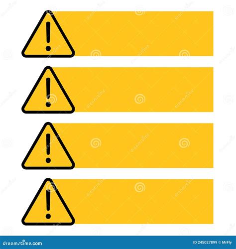 Blank Warning Label