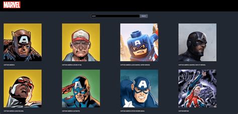 GitHub Dropecosta Marvel App React Application To List And Edit Marvel Characters With