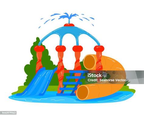 해양 생물 여름 아쿠아 파크 벡터 일러스트와 기호 개체를 광고합니다 기호에 편지 열대 야자수가있는 워터 파크 기호 0명에 대한 스톡 벡터 아트 및 기타 이미지 Istock