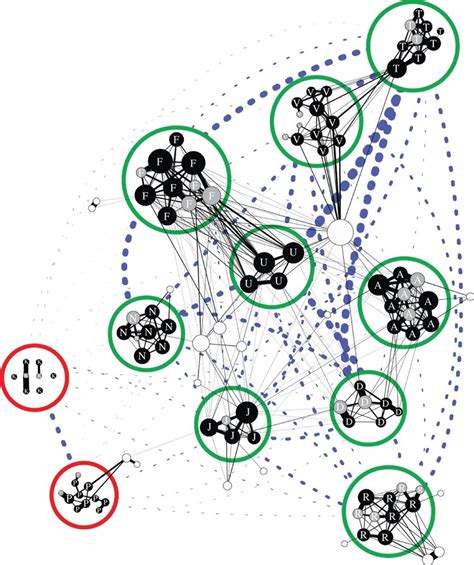 Multidimensional Network Depicting Patterns Of Social Interactions And Download Scientific