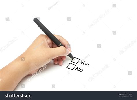 Checklist Box Yes No Stock Photo Shutterstock