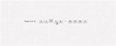 Cool Grey Web Ui Pagination Element Psd Free Vector Download Freeimages