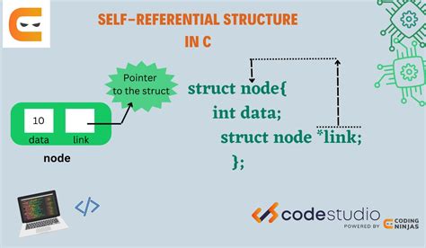 Self Referential Structure In C Naukri Code 360