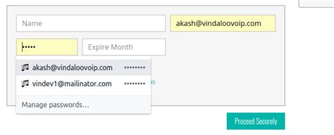 Javascript Autocomplete Offf In Email And Password Field In Yii2
