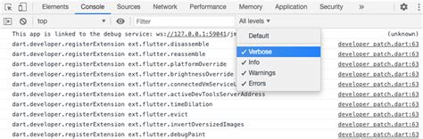 Web Logging `dartdeveloperpostevent` Is Spammy In Non Chrome