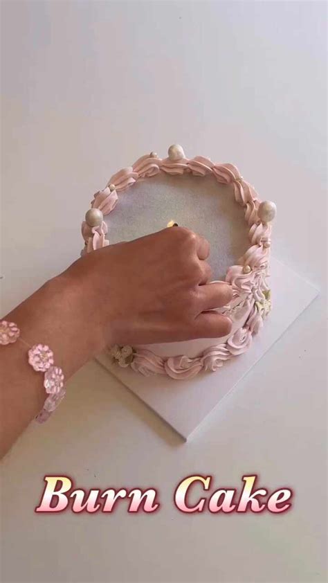 요즘 유행하는 불꽃케이크 만들어봤어요 네이버 블로그