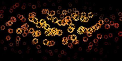 Dark Green Yellow Vector Texture With Disks 2784464 Vector Art At Vecteezy