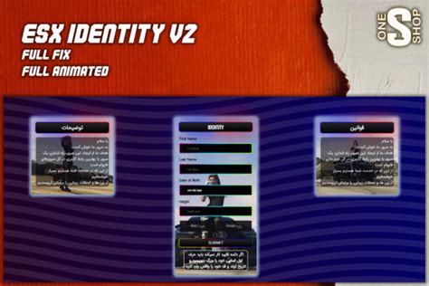 PAID PAID ESX IDENTITY V2 VAG Premium FiveM Scripts FiveM Mods And FiveM Leaks