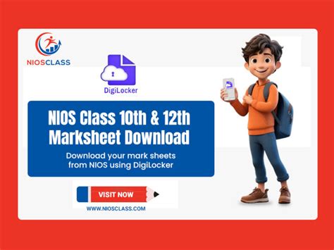 Digilocker NIOS Class Th Th Marksheet Download
