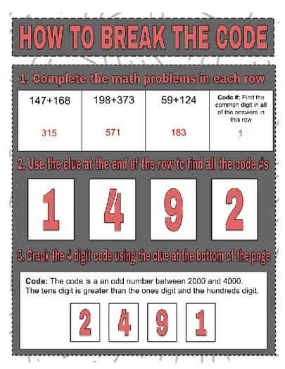 Codebreaker Solving Inequalities By Jigsaw Math Tpt