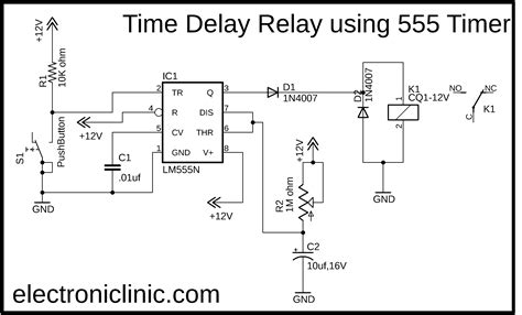 Time Delay Switch Circuit Diagram Go Look Importantbook Set