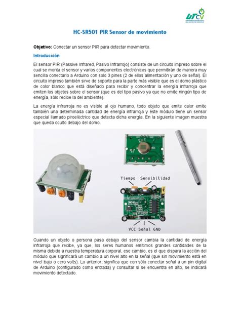 Conectando Y Utilizando Un Sensor Pir Hc Sr501 Para Detección De