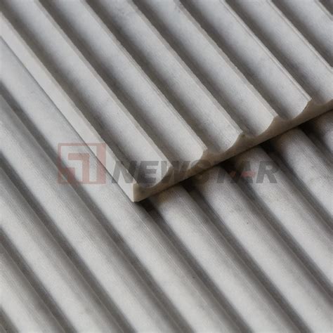Wholesale Stone Cladding Interior Wall Fluted Marble Tile Travertine