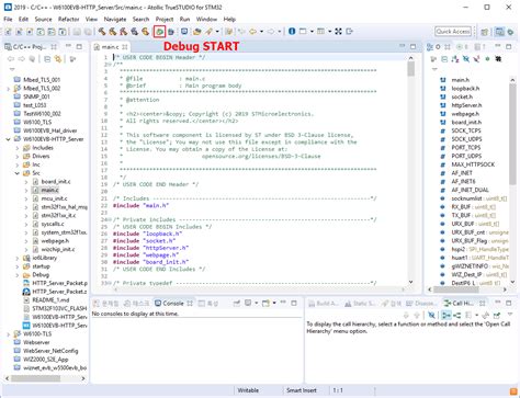 github wiznet iolibrary w6100evb server server using