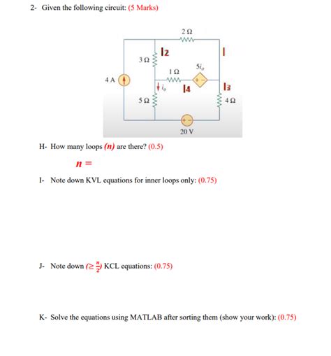 Solved PROCEDURE Given The Following Circuit Marks Chegg