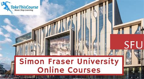Sfu Courses Simon Fraser University Take This Course