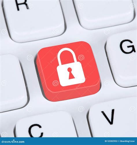 Lock Symbol Block Over The Laptop Keypad Royalty Free Stock Photo CartoonDealer