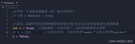 TS的类型声明 ts 定义类型 CSDN博客