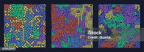 Turing Pattern Reactiondiffusion Model Chemical Bases Of Morphogenesis Stock Illustration