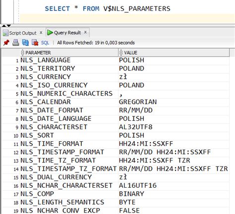 Non English Letters In Sql Script Problem Oracle Sql Developer