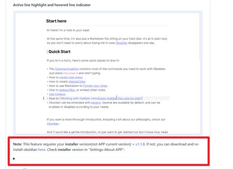 Line Highlights Stopped Functioning · Issue 35 · Akifyssobsidian Border · Github