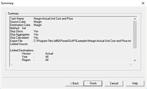 Export Cubefact Data